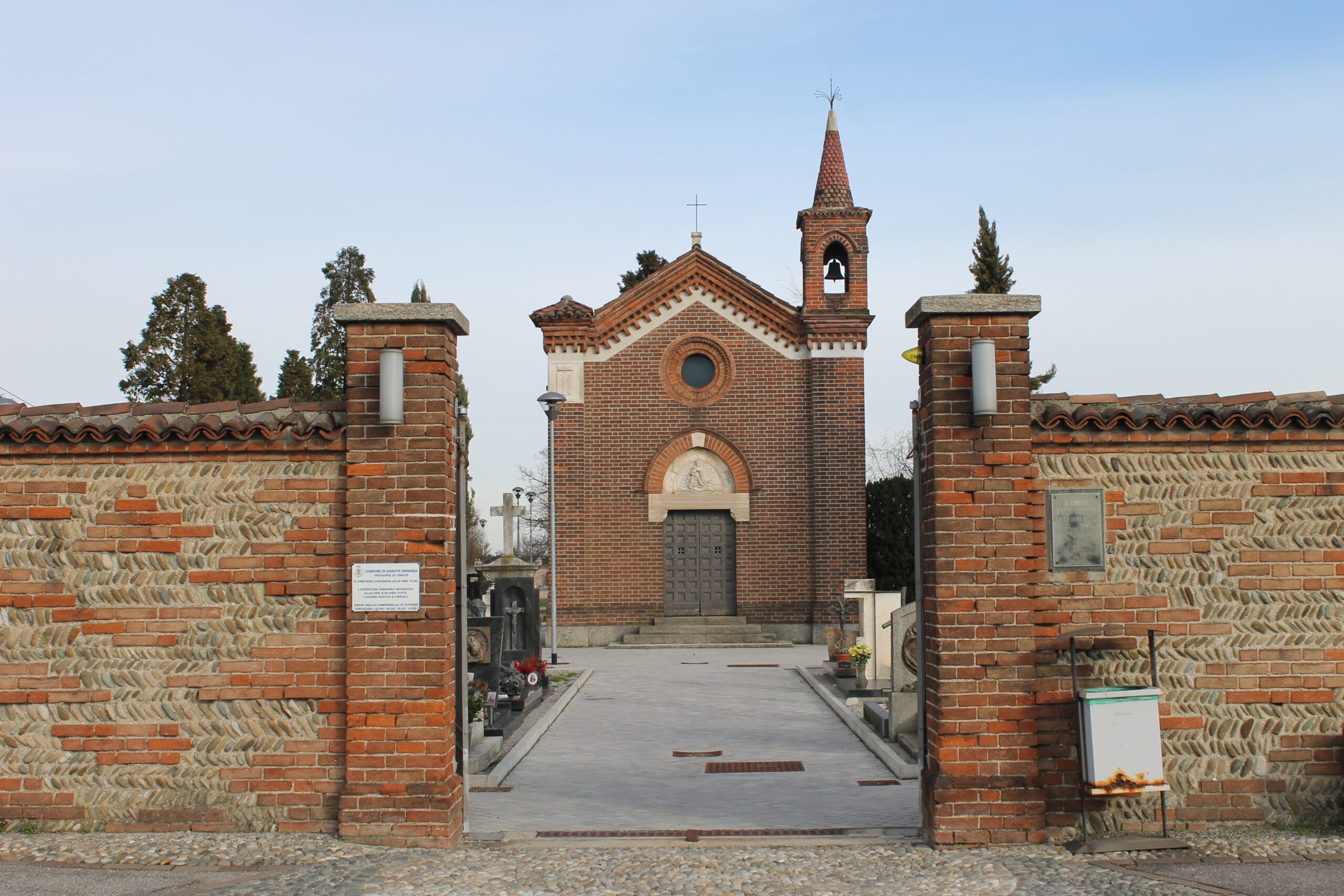 Cimitero di Omate – Comune di Agrate Brianza