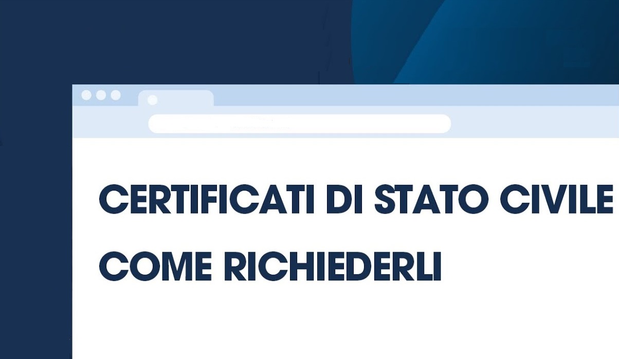 Certificati o Estratti di Stato Civile: Nascita, Matrimonio, Unione ...