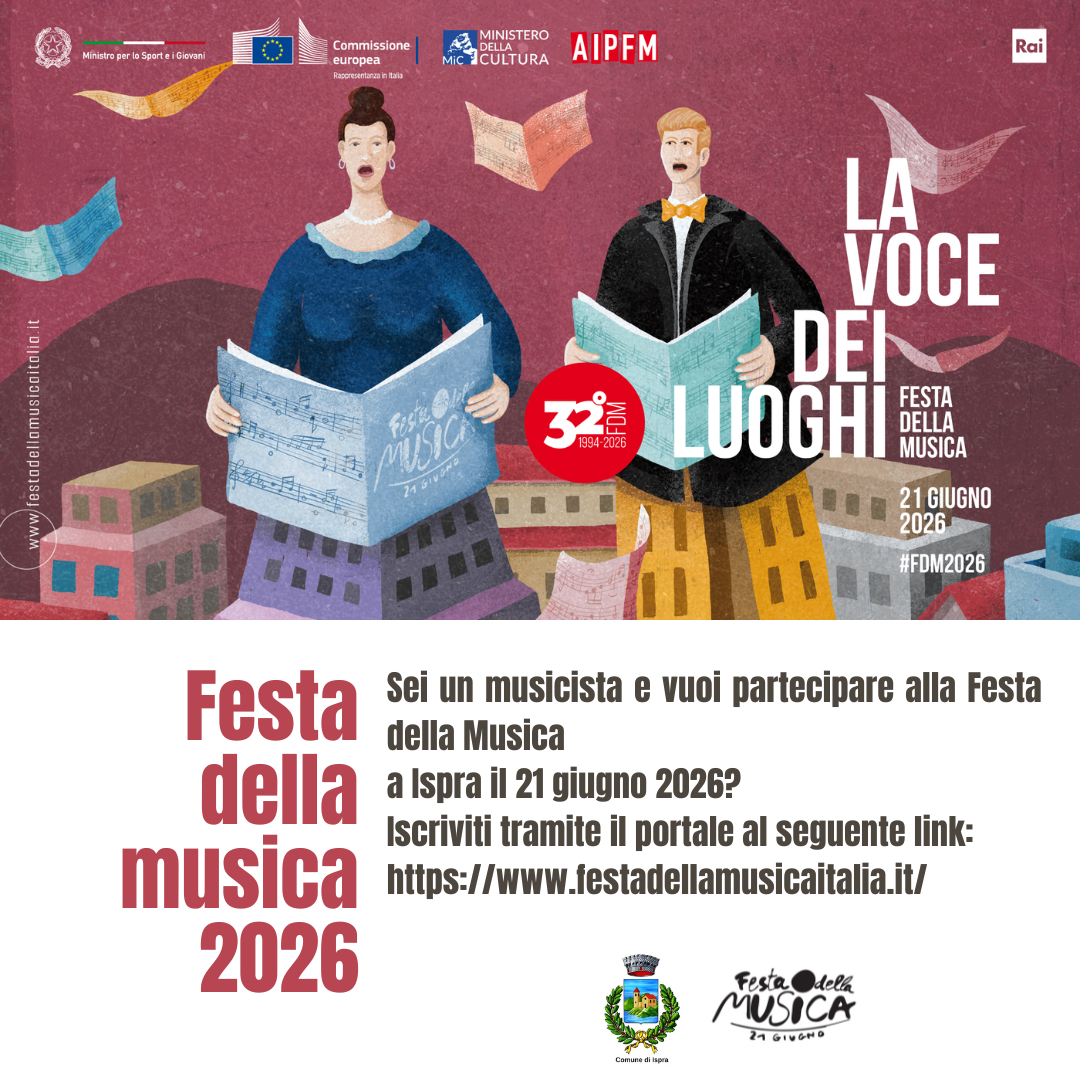 Festa della Musica 2026 – Comune di Ispra