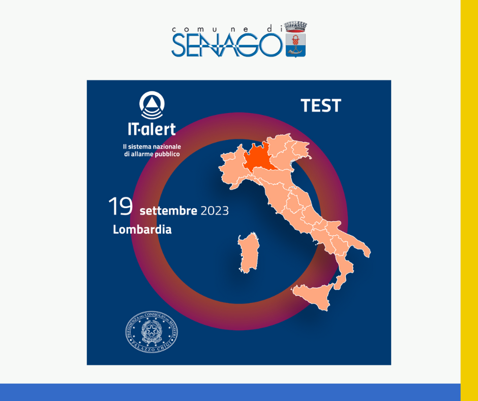 IT-alert Test – Comune di Senago