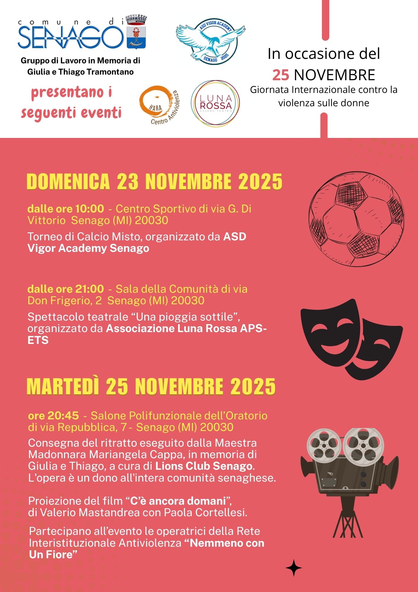 Eventi per la Giornata Internazionale per l’eliminazione della violenza ...