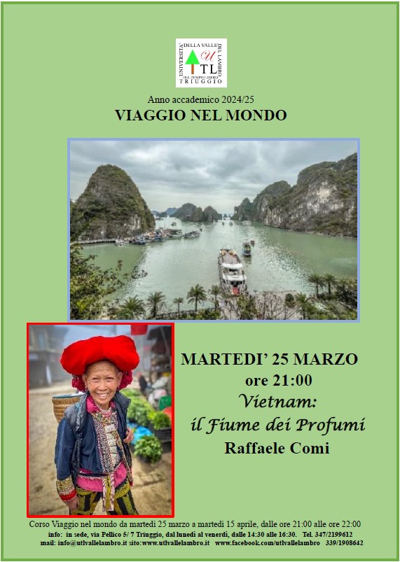 Viaggio nel mondo – Comune di Triuggio