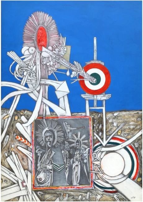 Lucio Del Pezzo | Opere e Biografia dell'artista - Galleria Incontro