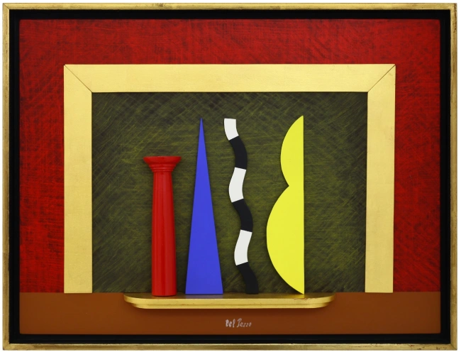 Lucio Del Pezzo | Opere e Biografia dell'artista - Galleria Incontro