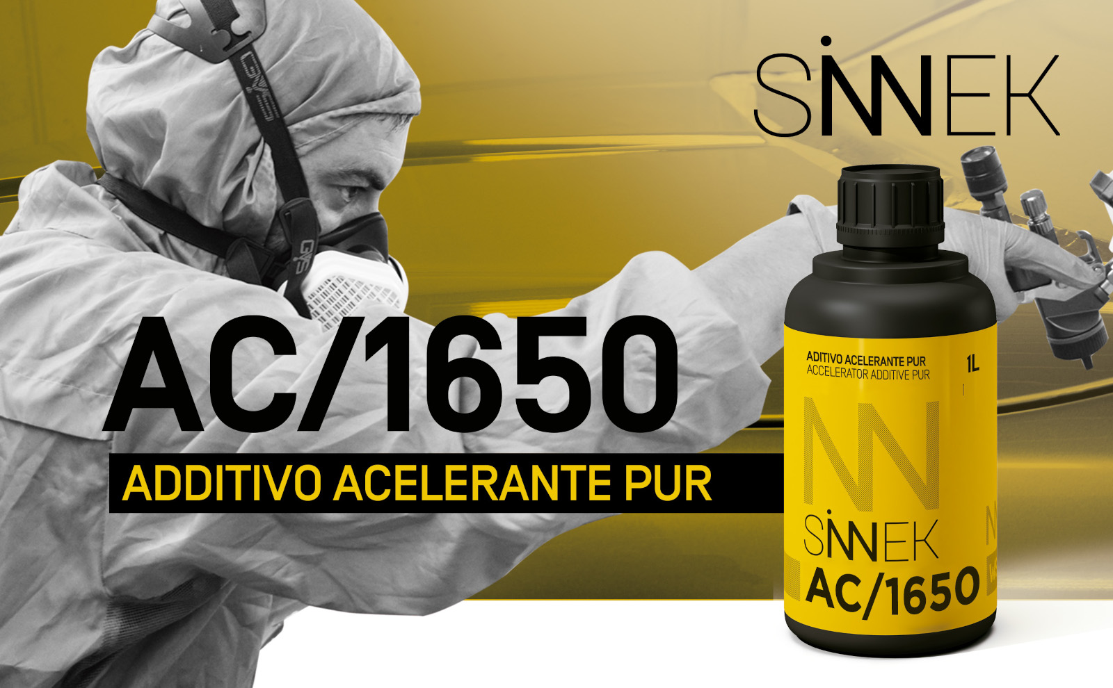 E' arrivato il nuovo additivo accelerante AC/1650 di SINNEK- Carrozzeria