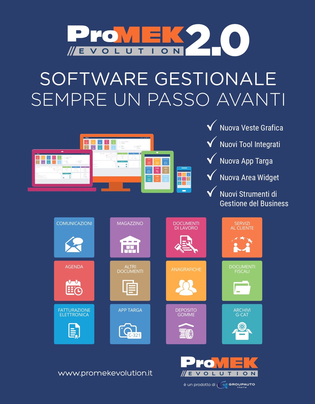 ProMEK Evolution 2.0: il nuovo gestionale ProMEK Evolution. Tutte le novità