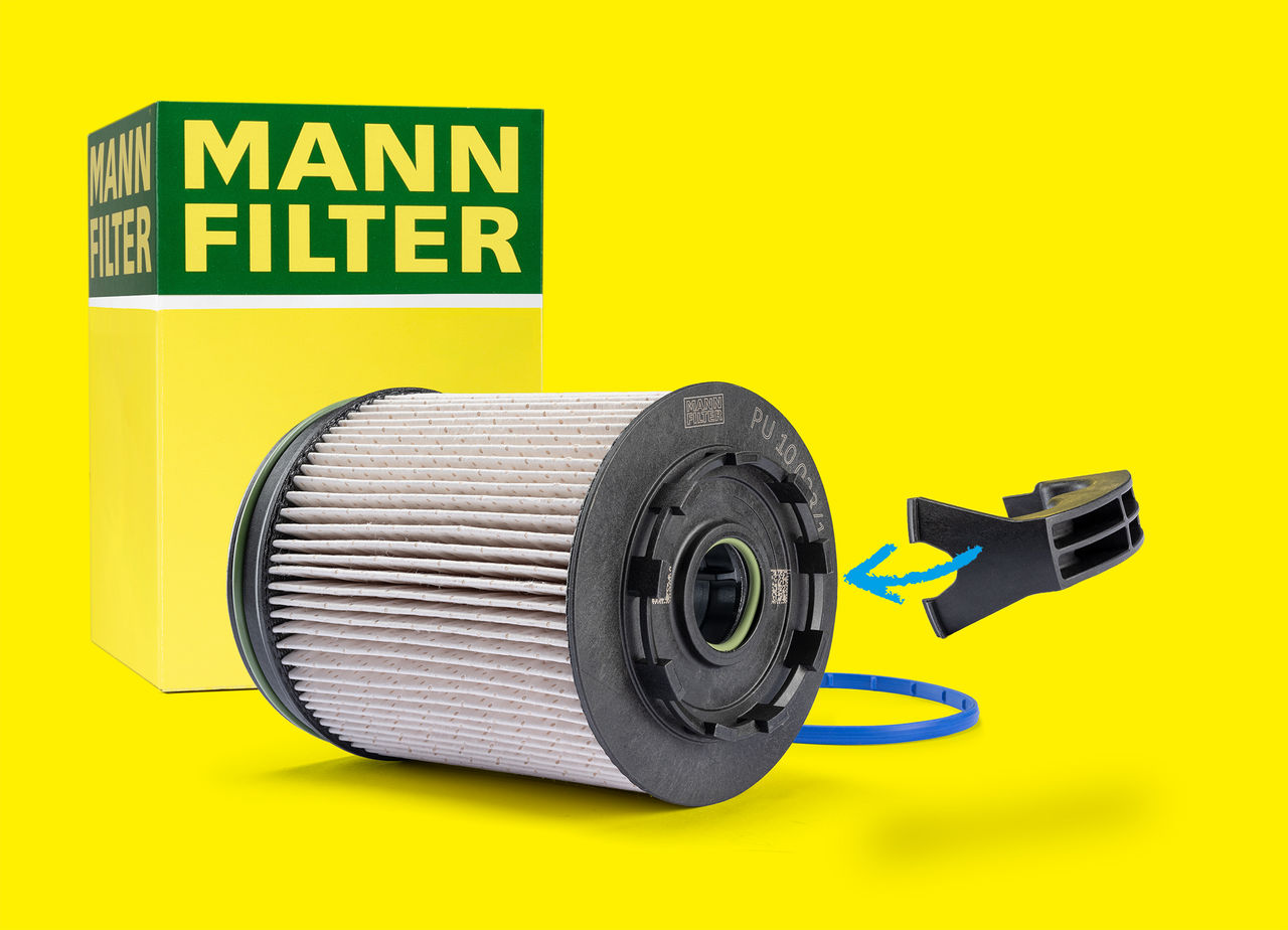 MANN-FILTER PU 10 023/1 z KIT semplifica la manutenzione del filtro ...