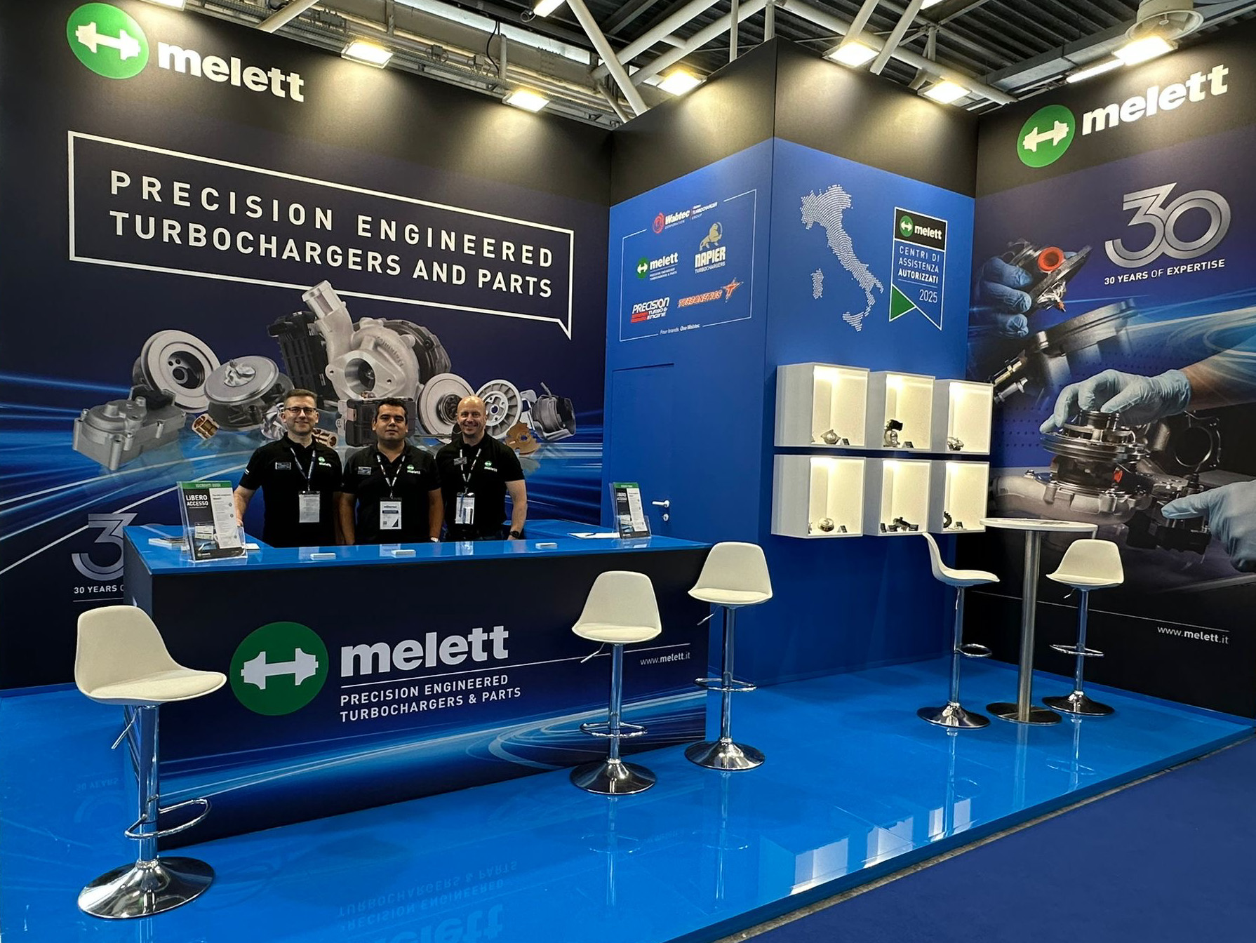 Melett celebra 30 anni di esperienza con i turbocompressori ...