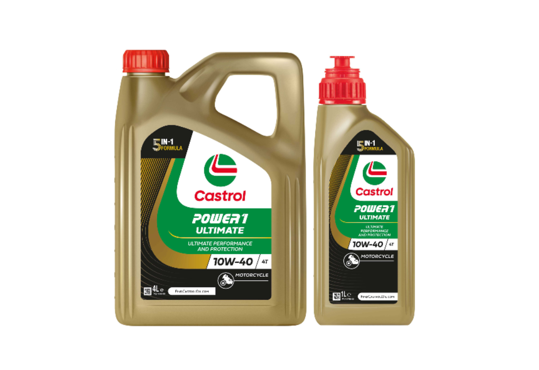 Castrol: nuova gamma lubrificanti moto POWER1 ULTIMATE con FORMULA 5 in ...