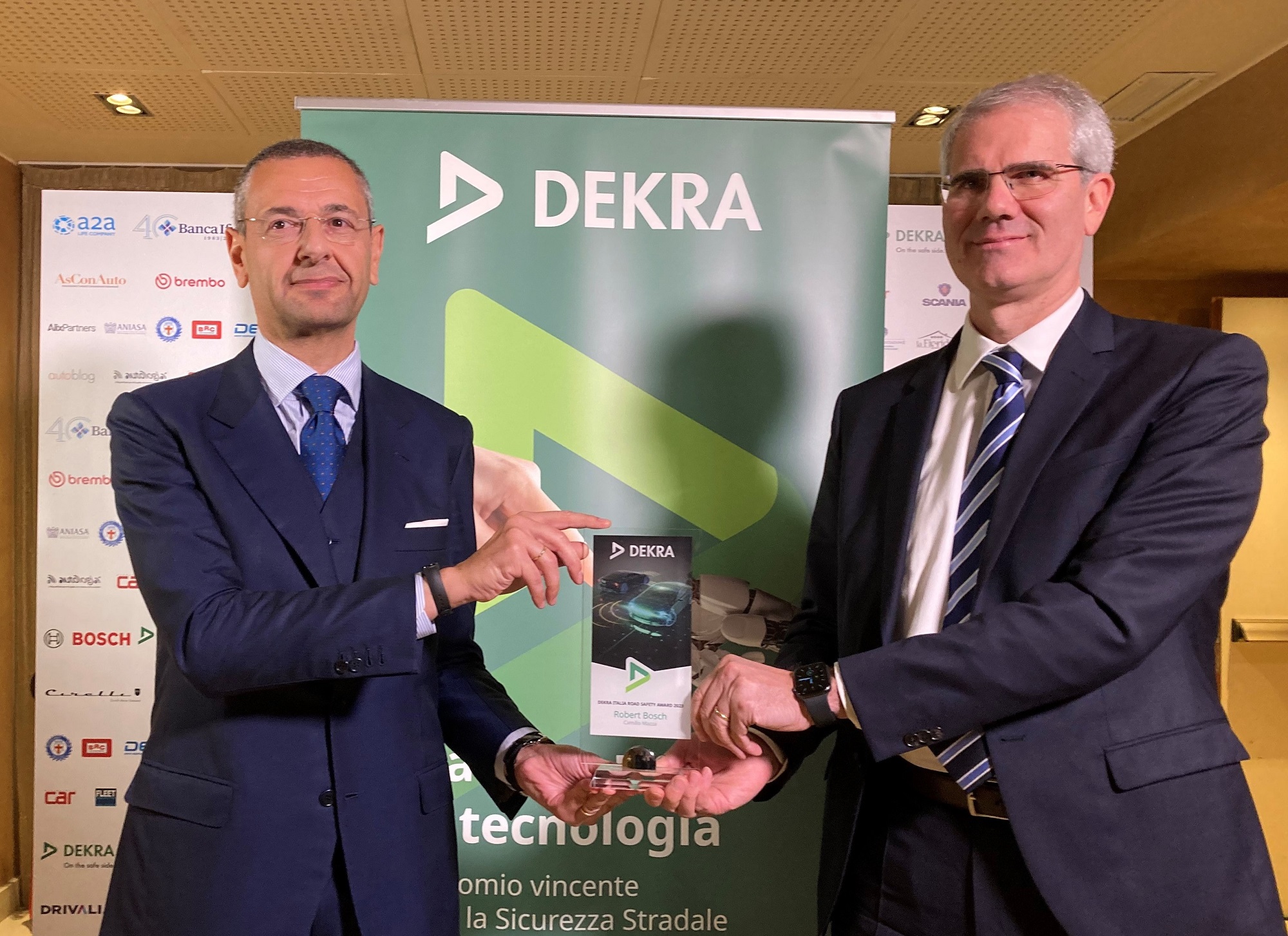 A Bosch il “DEKRA Road Safety Award 2023” per l’impegno nella sicurezza ...