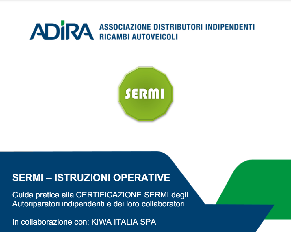 Guida alla certificazione SERMI - PartsWeb