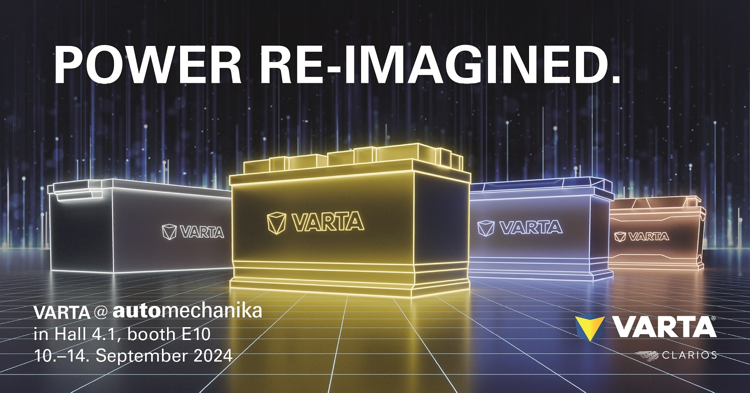Clarios presenta le innovazioni VARTA Automotive ad Automechanika 2024 - PartsWeb