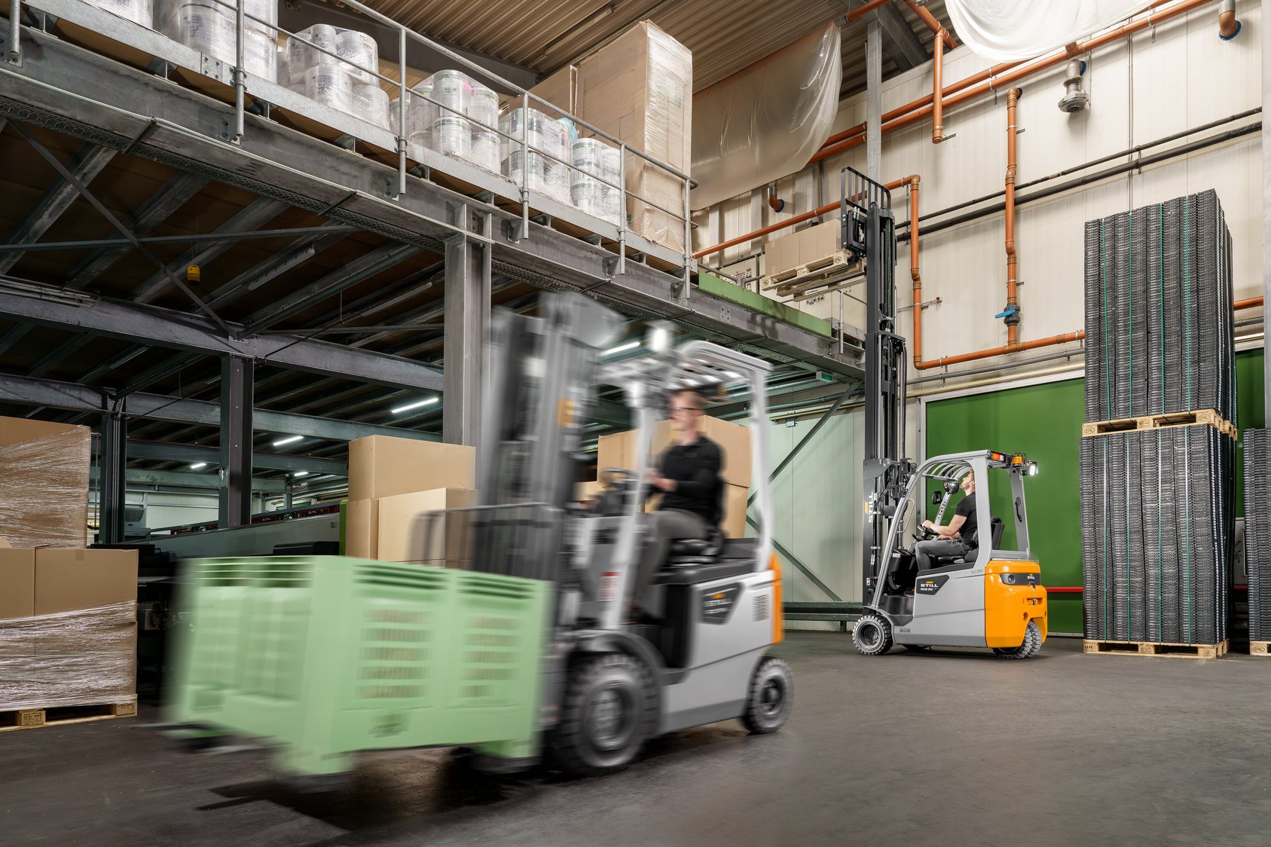 STILL: nuovi carrelli elevatori RCE 15-20, efficienti e maneggevoli ...