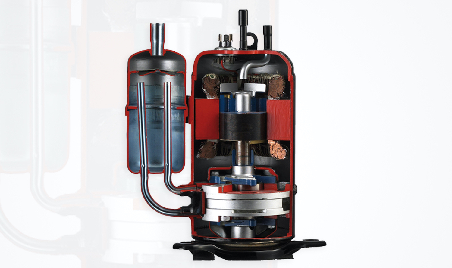 Che cos’è un compressore inverter twin-rotary e che vantaggi offre