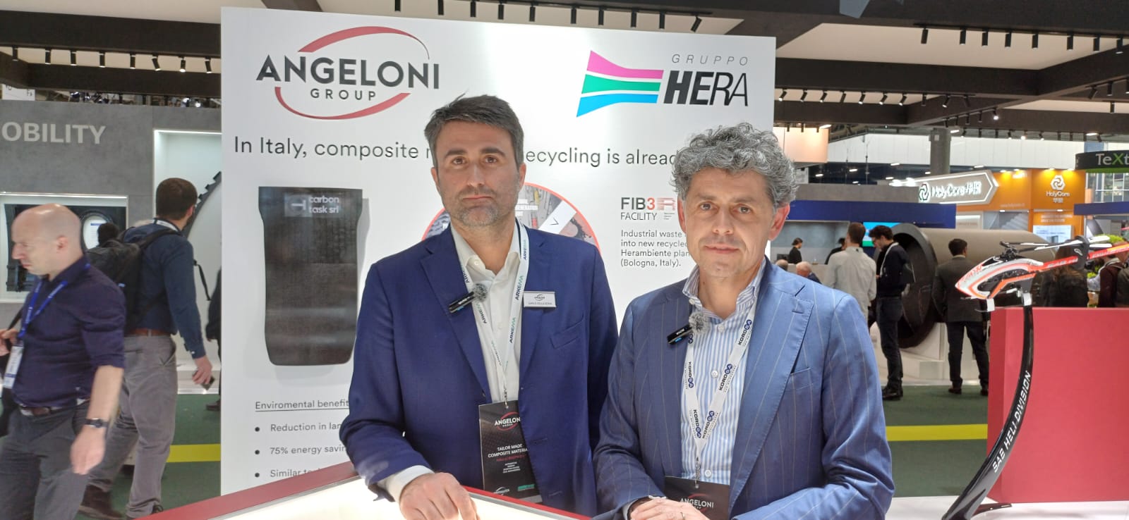 Riciclo della fibra di carbonio: accordo Angeloni Group - Herambiente