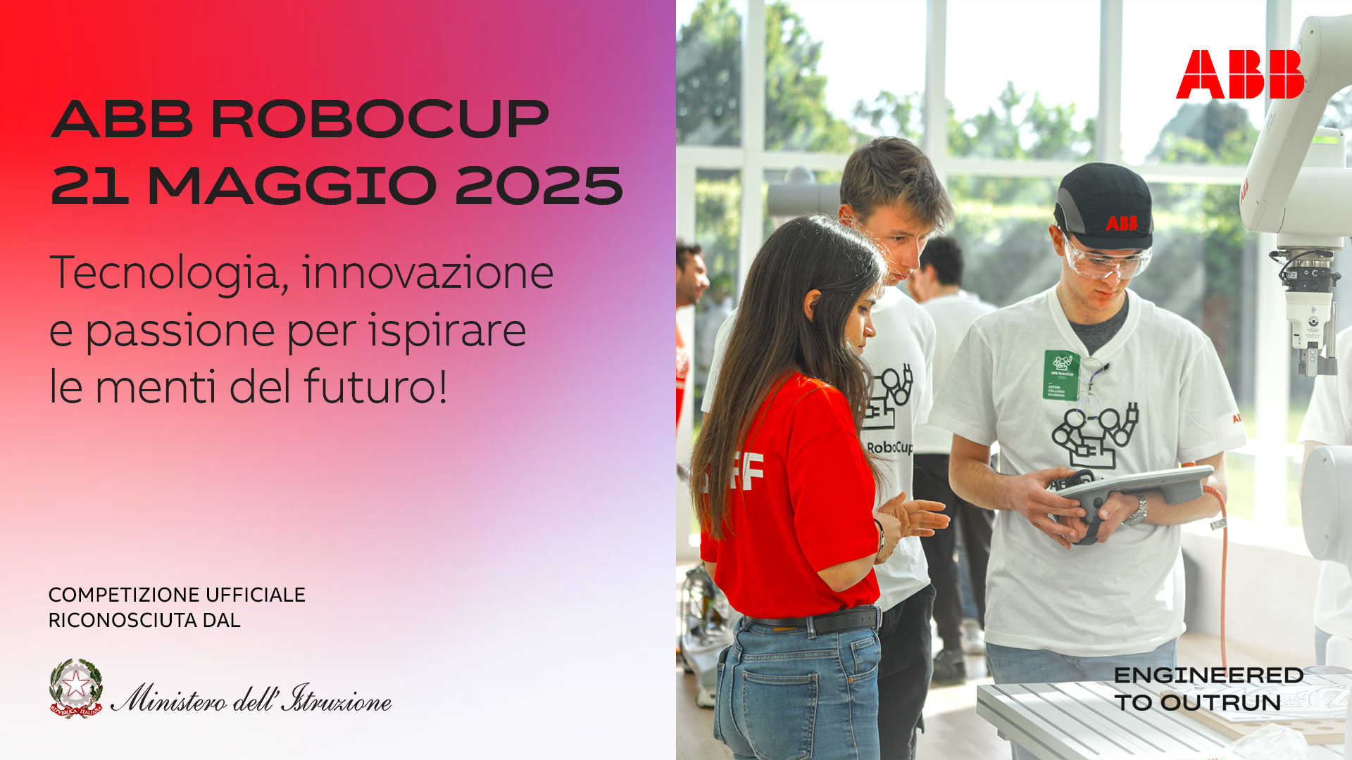 ABB RoboCup 2025 il 21 maggio