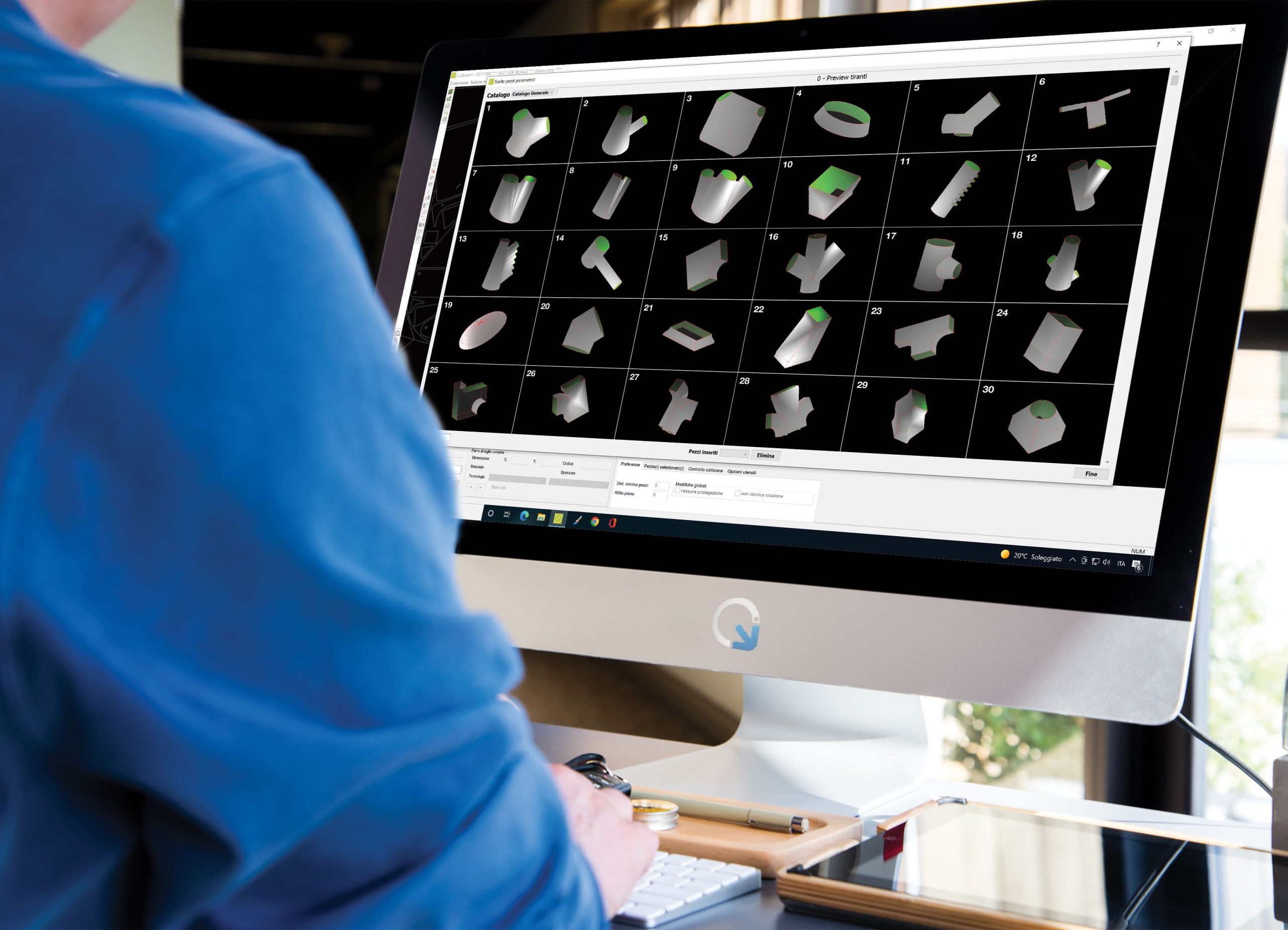 Software avanzato per taglio