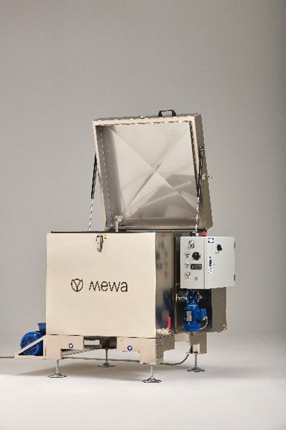 Lavapezzi automatica e sostenibile Mewa