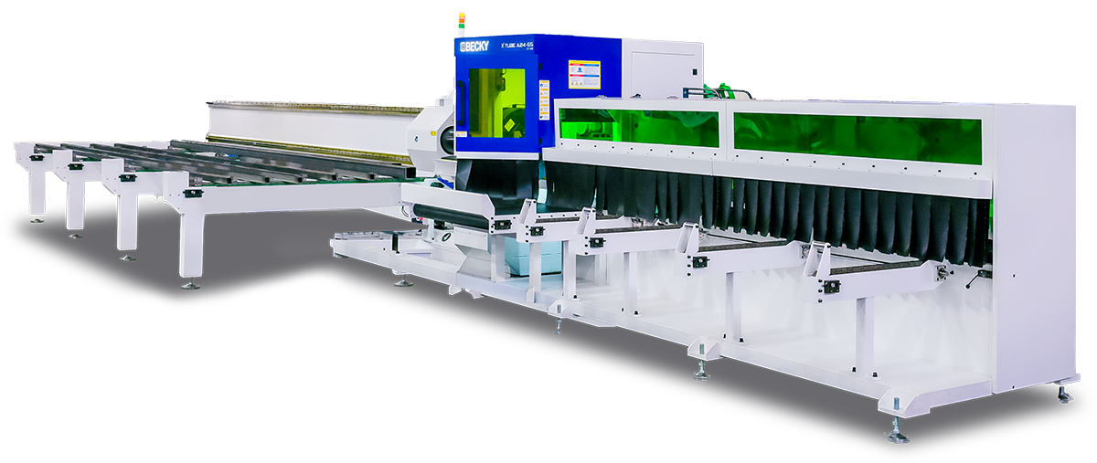 Taglio laser tubi e profilati Becky