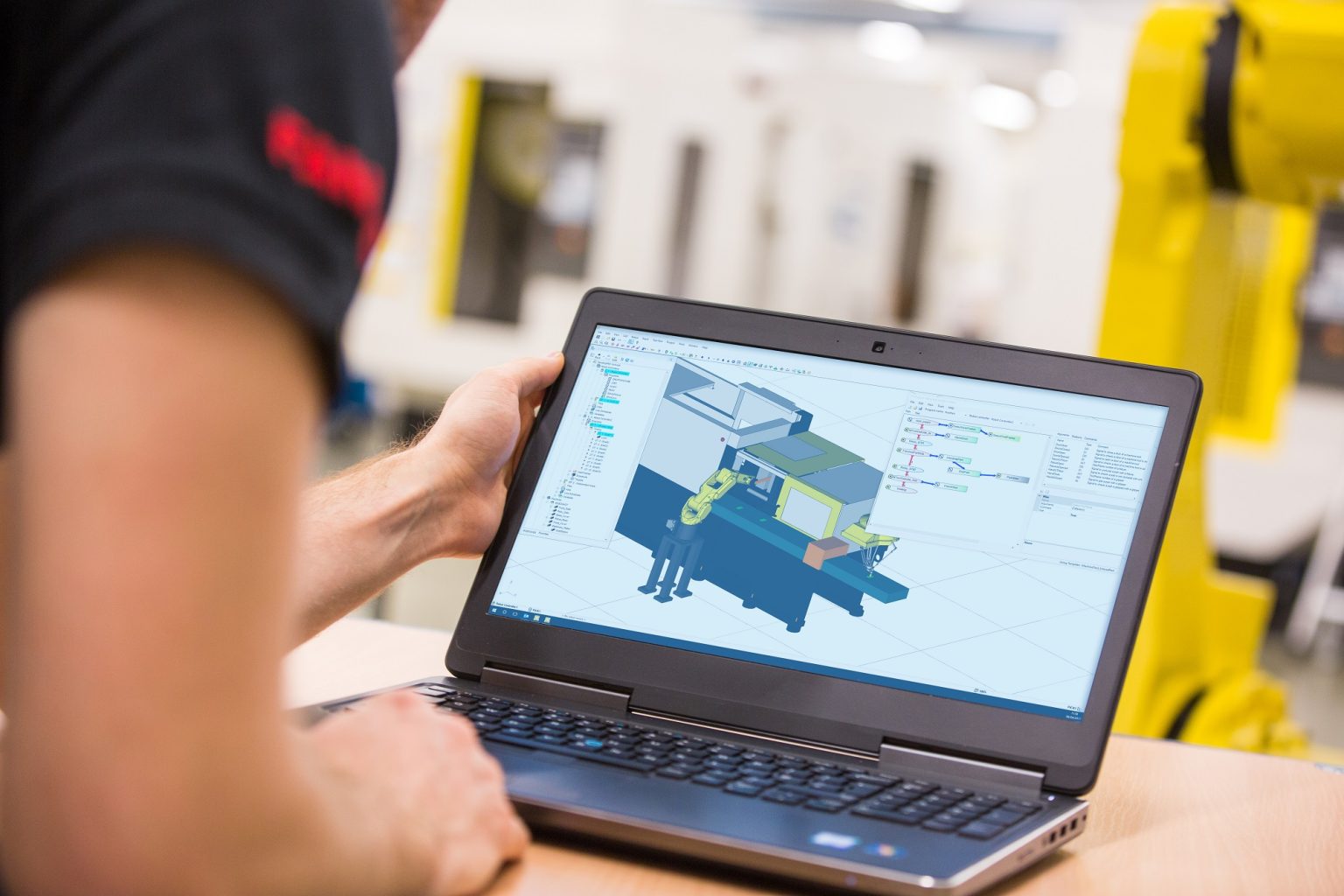 Il potenziale del Digital Twin per robot e macchine utensili