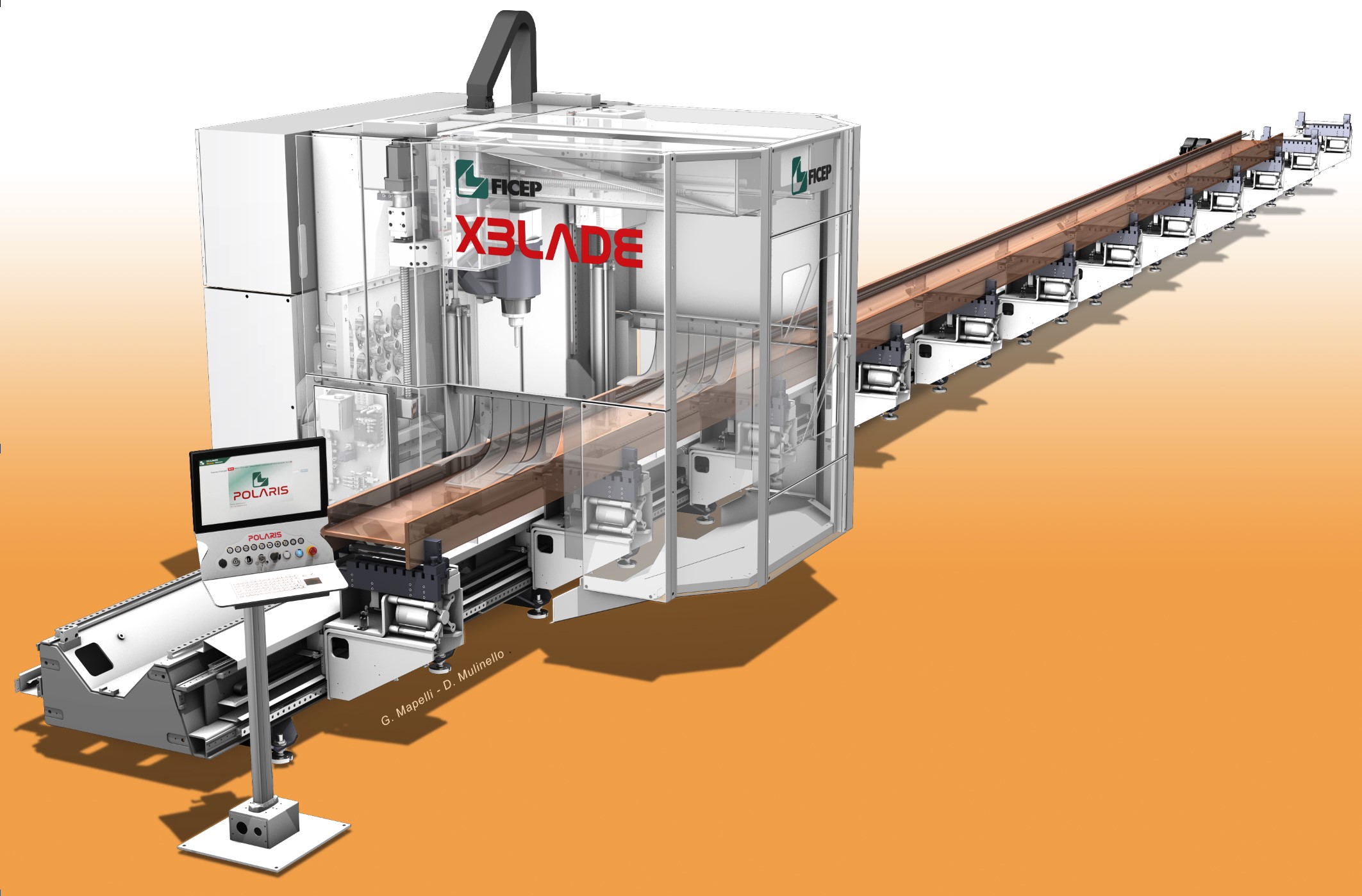 Come tagliare profilati: il nuovo centro di lavoro XBLADE di Ficep