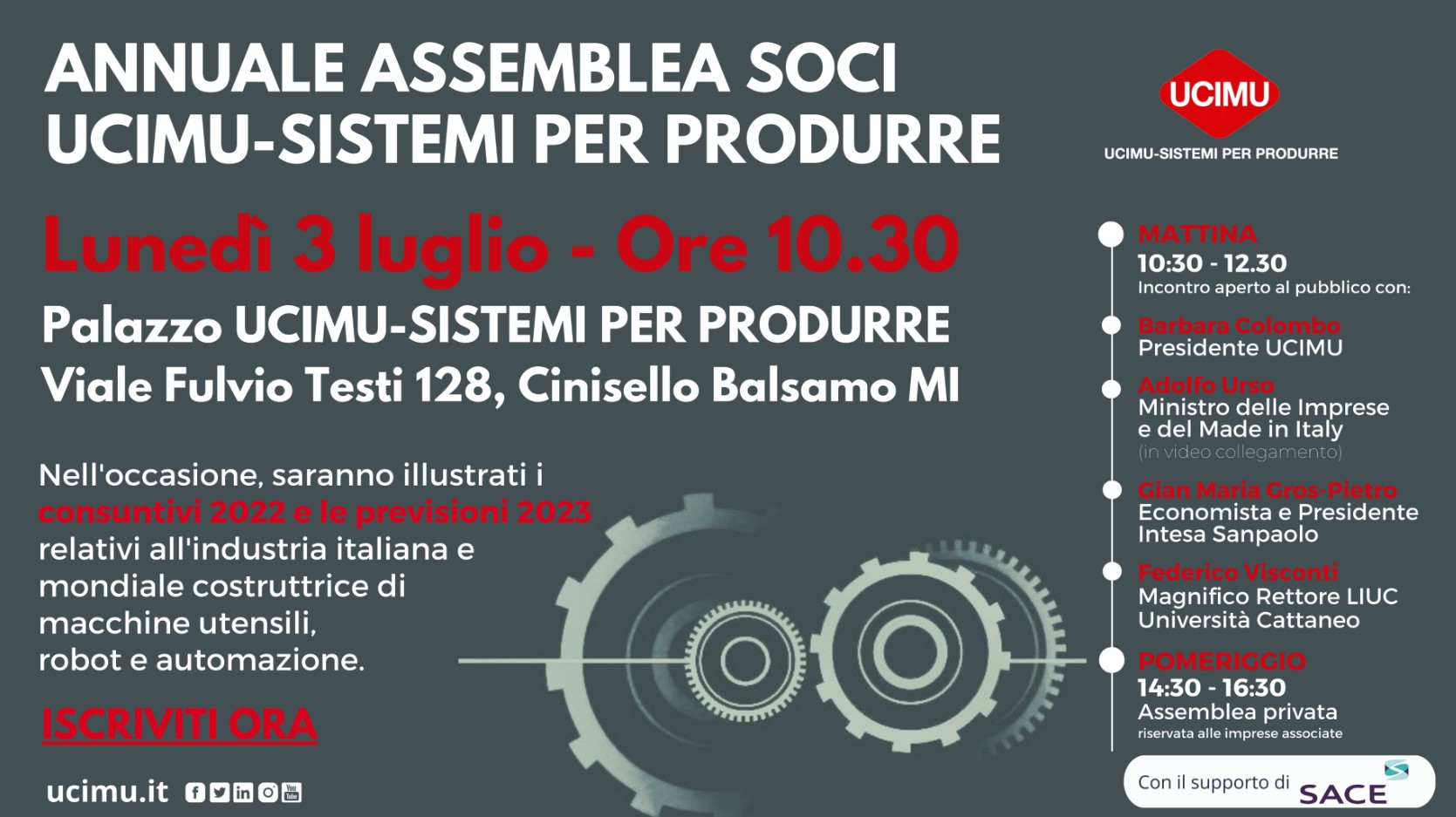 Assemblea soci Ucimu, lunedì 3 luglio 2023 - Techmec